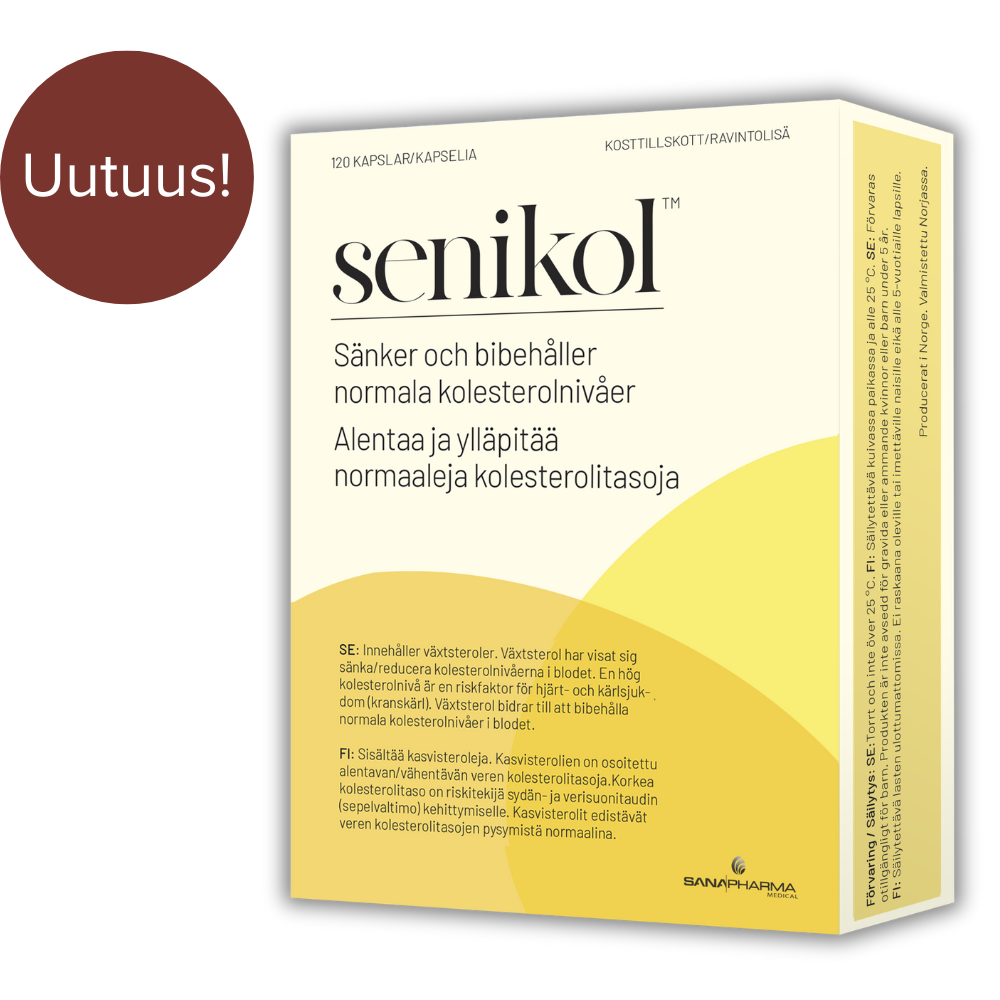 Senikol - alentaa korkeaa kolesterolia